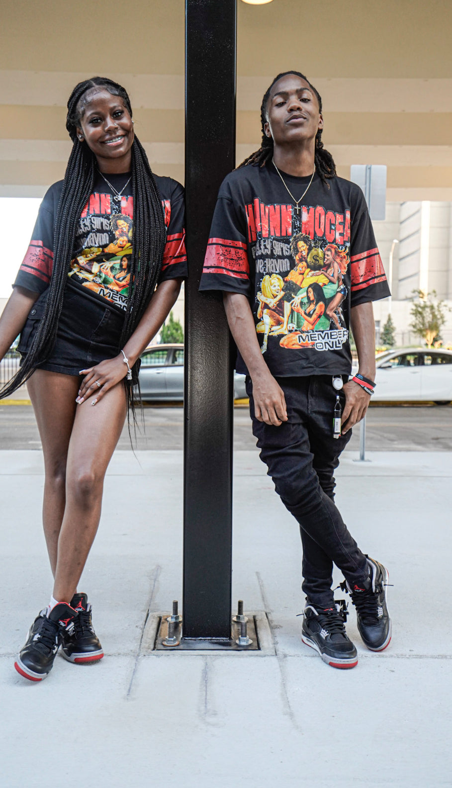 Black&Red Pretty Girls Luv Havnn Tee – Havnn Mocean Apparel